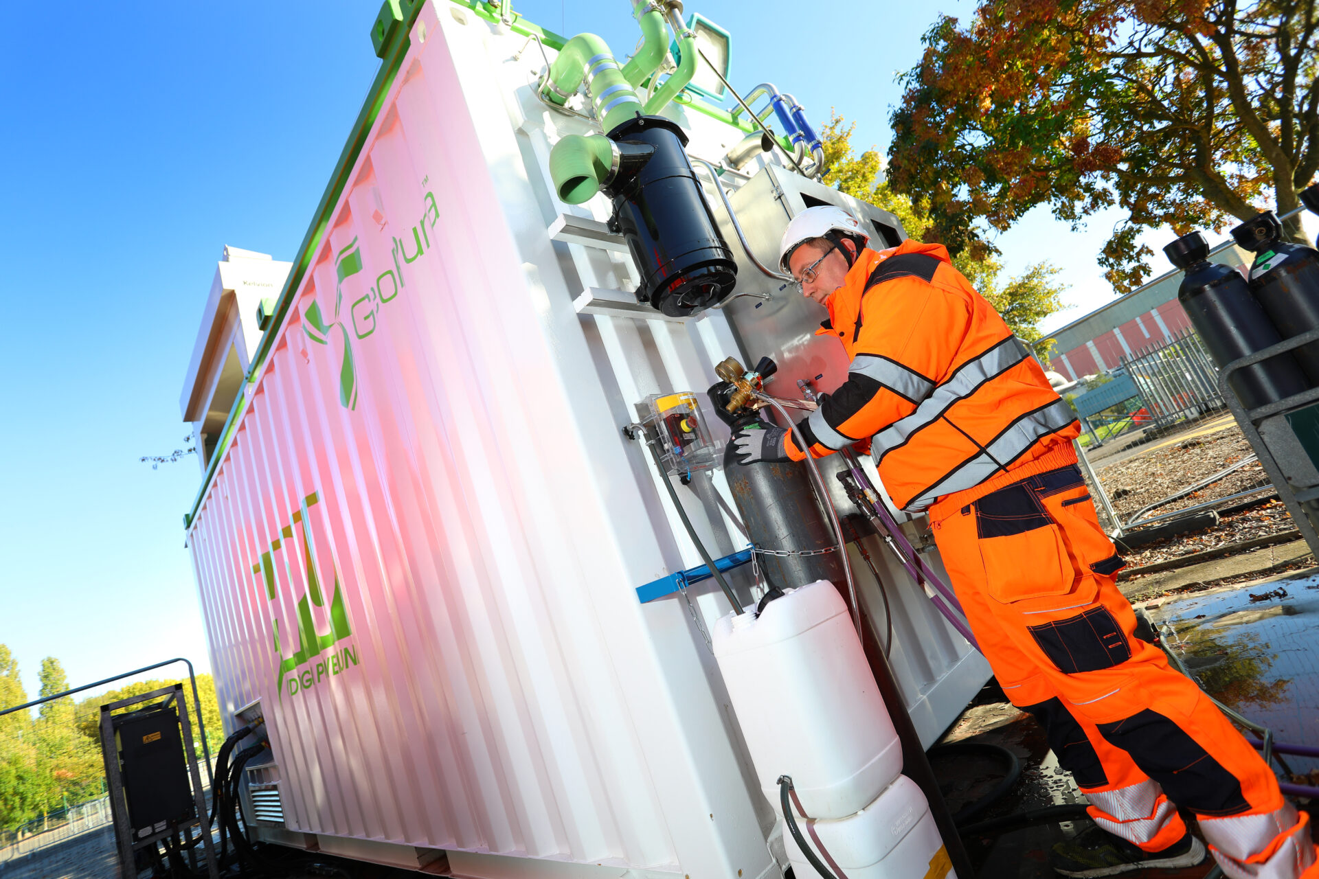 Using hydrogen to store and distribute electrical power - Element 1