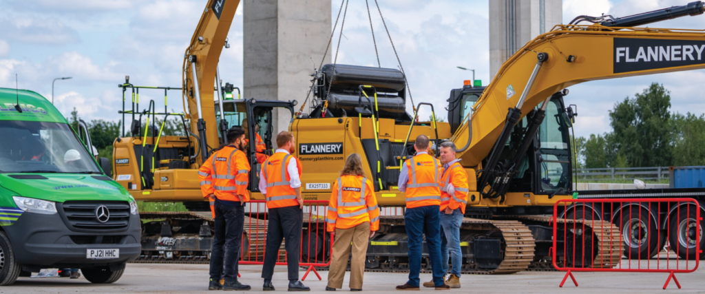 Manchester Facility Prepares Hydrogen Excavators for Deployment - Element 1
